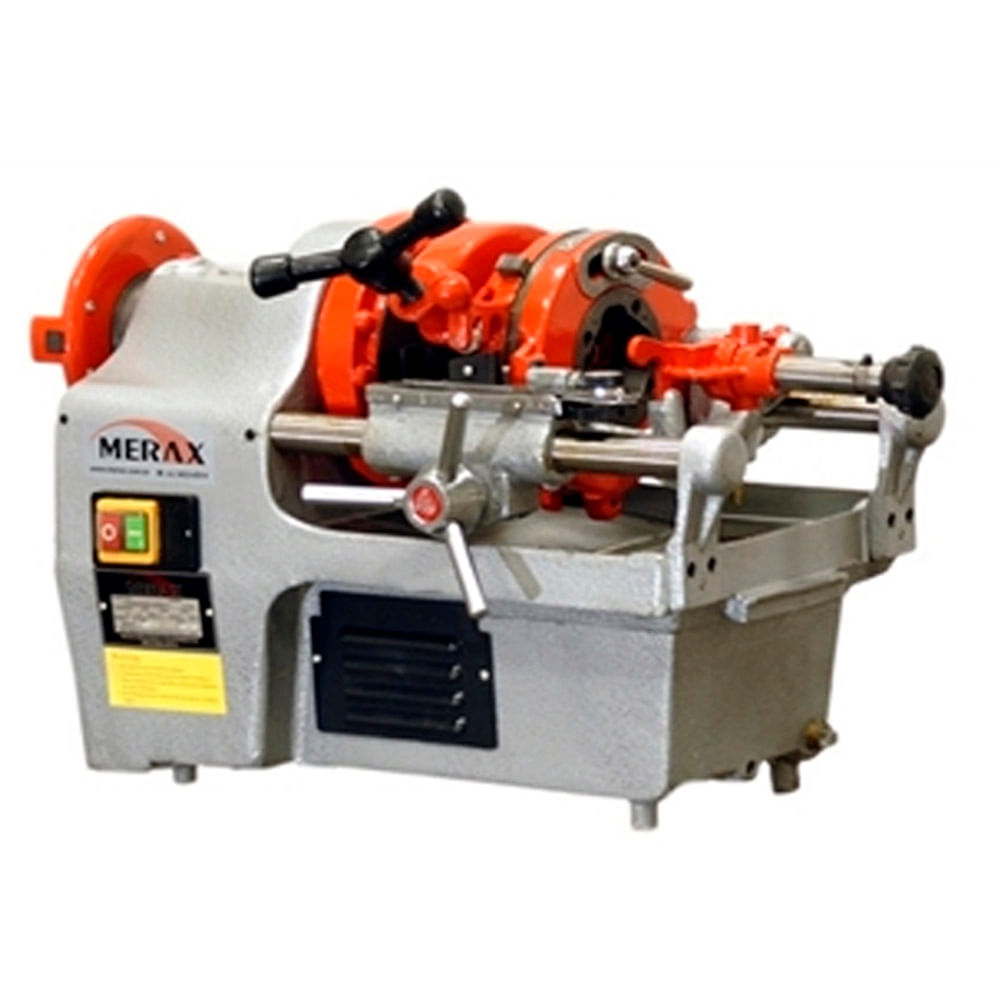 Rosqueadeira Merax Z1T-R2 para Tubos 1/2" a 2" BSPT - 220V - ANT ...