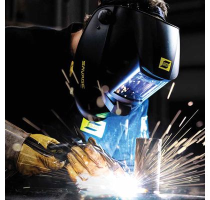 Máscara de Solda Automática 9 a 13 Preta Savage A40 Esab 0742088 - ANT ...
