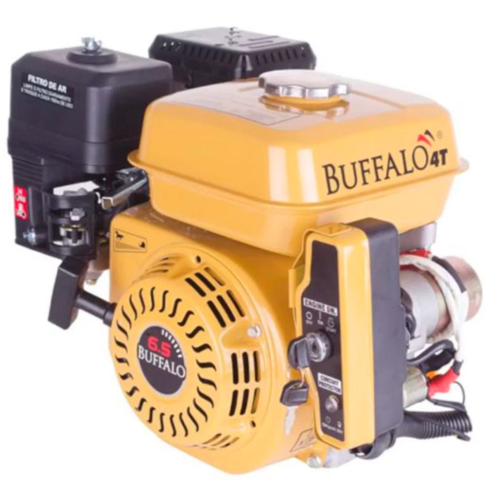 Motor a Gasolina 4T 6,5HP 196CC Buffalo 60600 - ANT Ferramentas - AntFerramentas